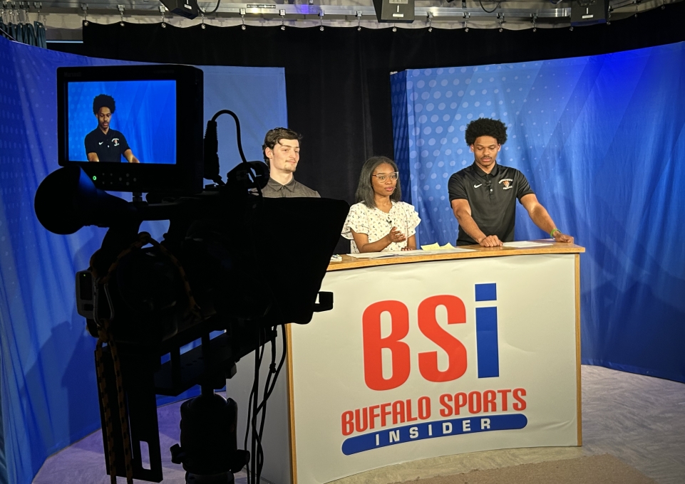 Buffalo State students broadcast live coverage during second NFL Draft ...